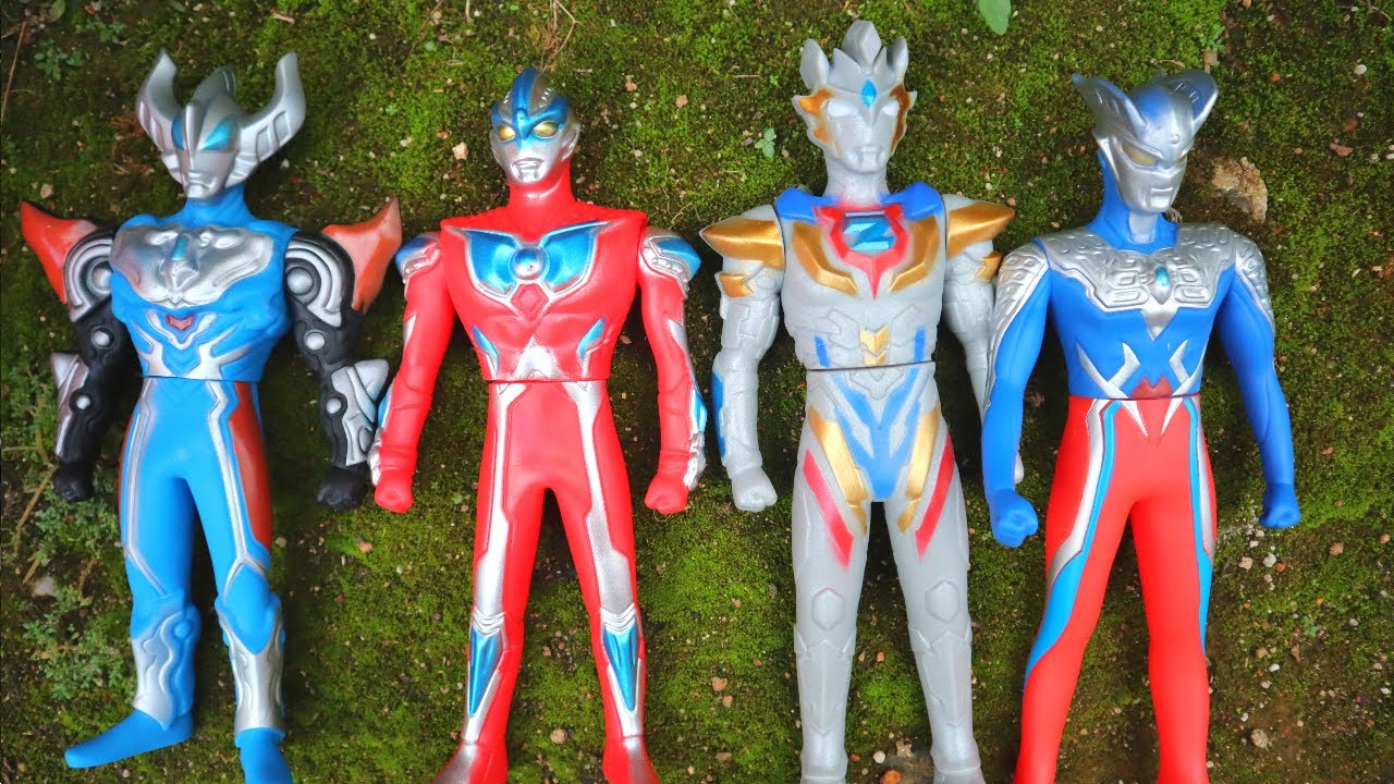 Unboxing Mainan Ultraman Baru, Ultraman Zero, Ultraman Ginga, Ultraman ...