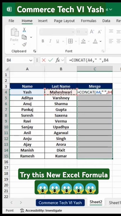 Stop 😱‼️try this excel trick ‼️#excel #edexcel #excelshortcuts #exceltips #exceltricks # ...