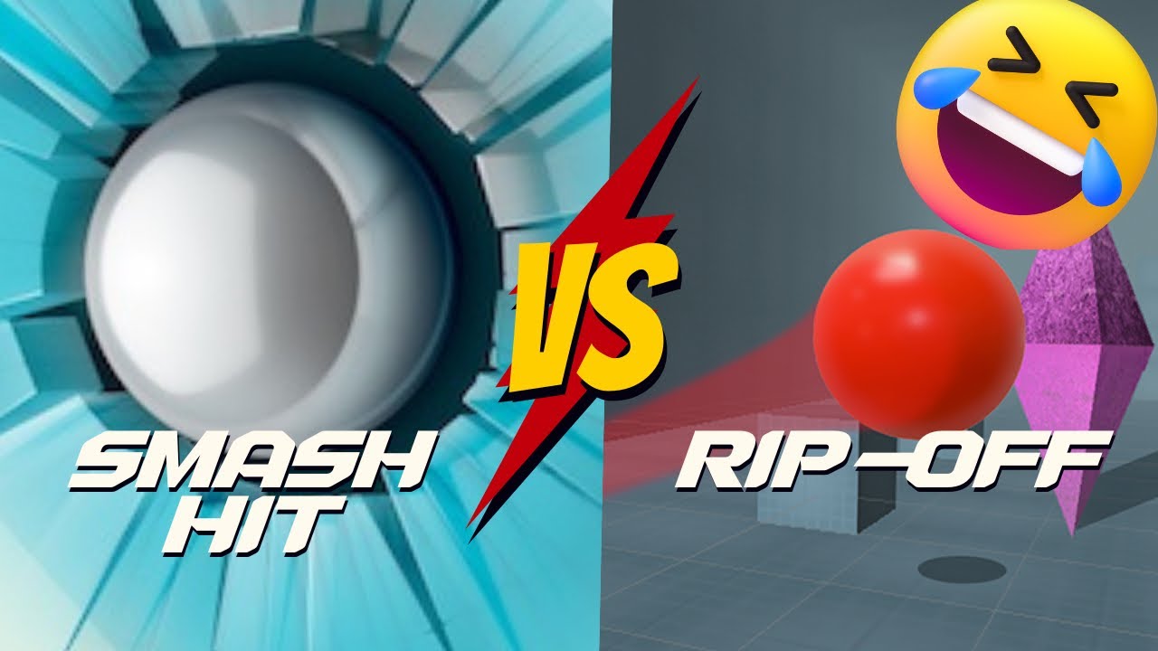 Smash Hit Vs Crazy Rip-off - Which game it better? - YouTube