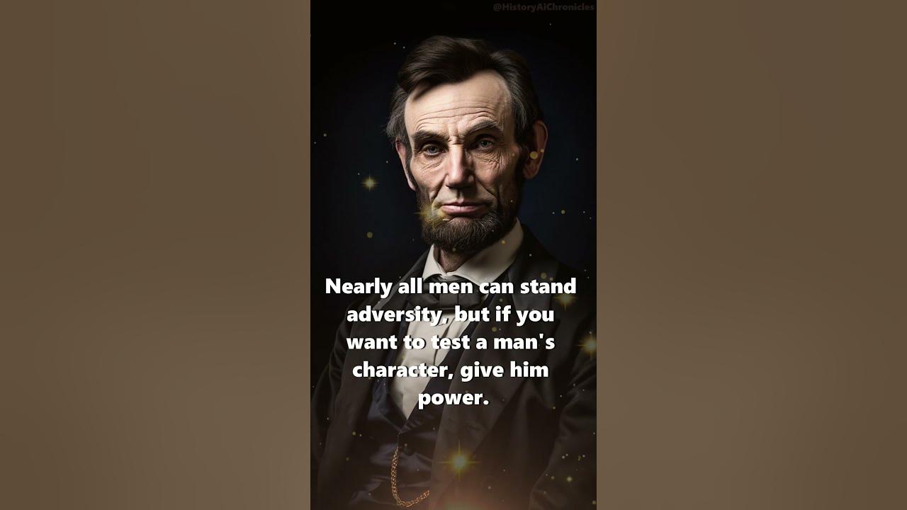 Abraham Lincoln's Words of Wisdom #history #aihistory #lincoln #quotes ...
