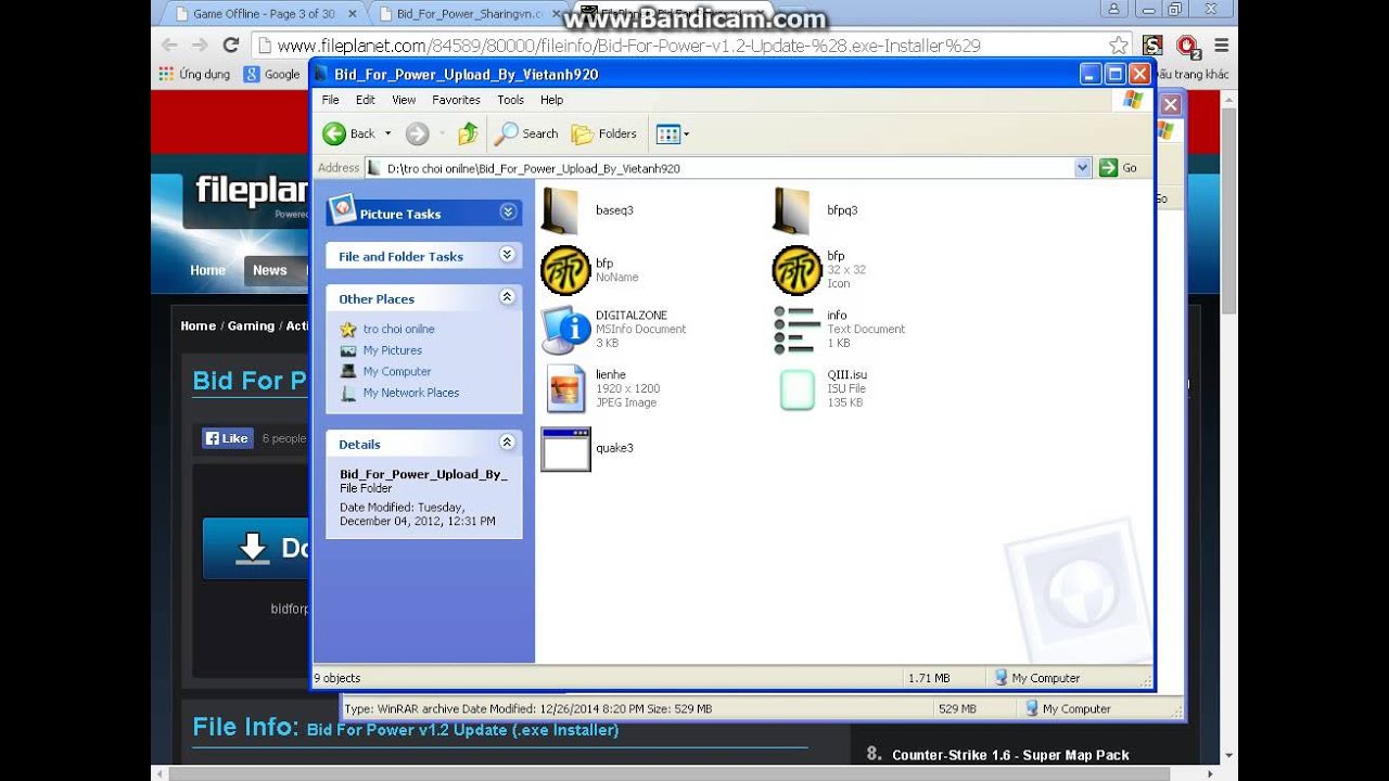 How to install Bid_For_Power + Bid For Power v1.2 cap nhat Full version ...