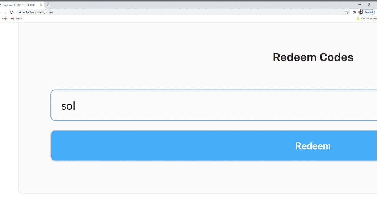 NEW CODE FOR COLLECT ROBUX! - YouTube