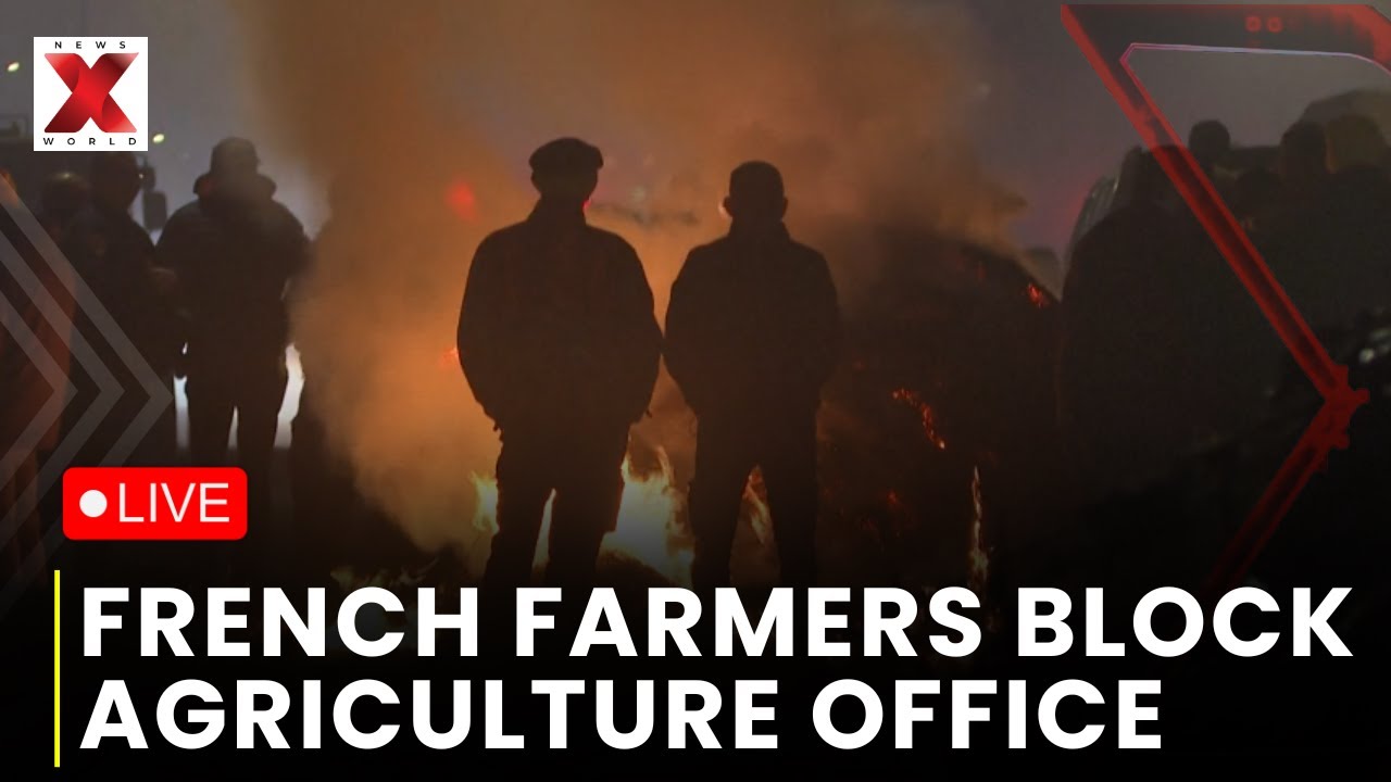 French Farmers Protest LIVE: Angry Farmers Block Agen Agriculture ...