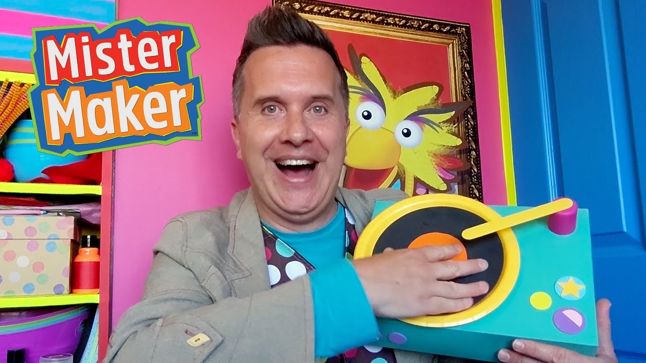 Make it Mister Maker: Music Record Player Make 🎸🤘🎵 - YouTube