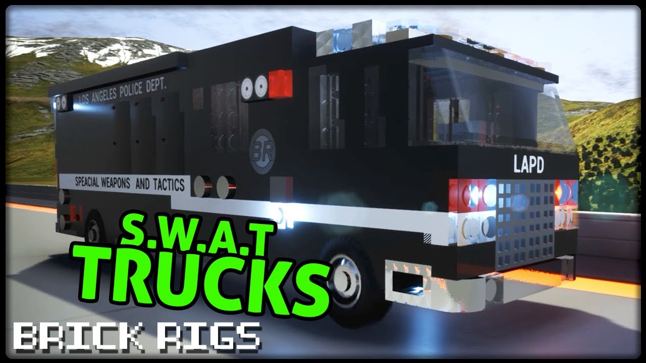 SWAT TRUCKS IM TEST | Brick Rigs | Let´s Play Brick Rigs Deutsch ...