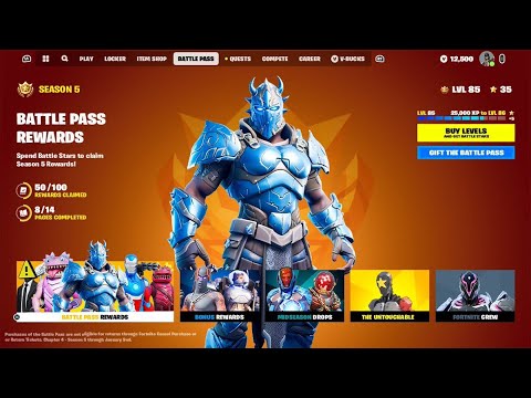 Fortnite Chapter 4 Season 5 | Battle Pass Trailer - Full Showcase - YouTube
