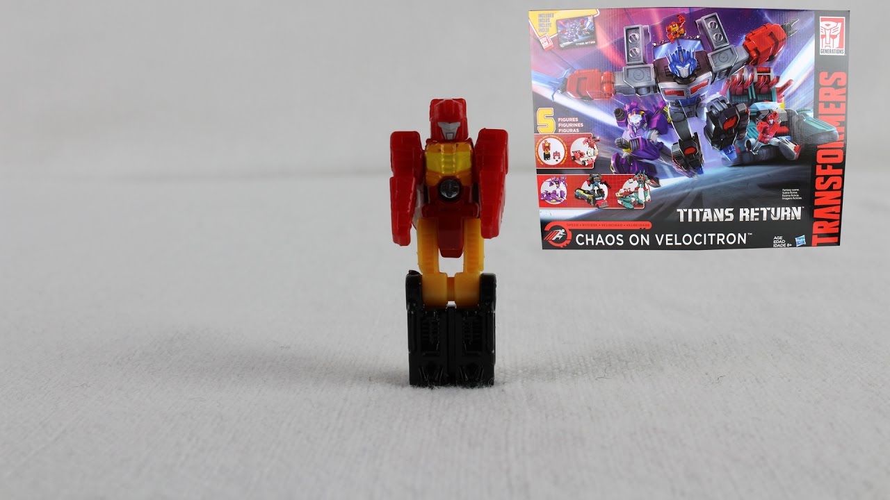 Nemesis Reviews Transformers Titans Return Chaos on Velocitron- Rodimus ...