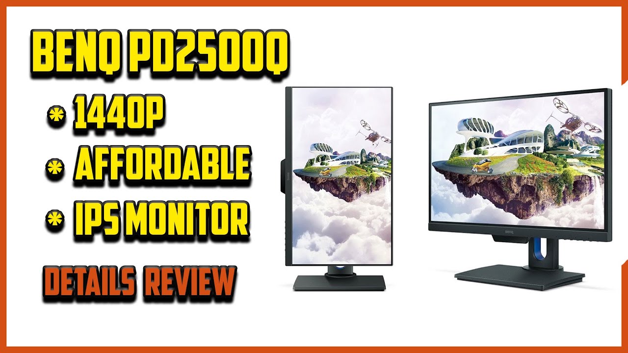 BenQ PD2500Q Review: Affordable 1440p IPS Monitor For Designers - YouTube