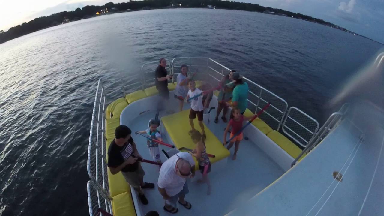 Dolphin Fun Cruises The Fun Boat 7 22 16 6PM - YouTube