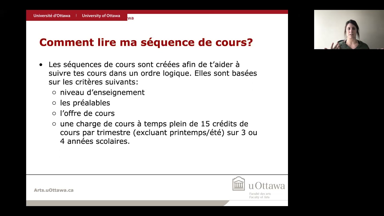 Comprendre ta séquence de cours - YouTube