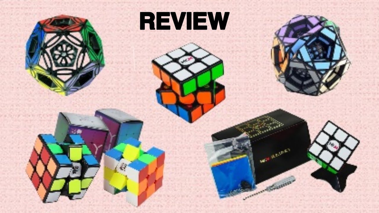 Review of Super Rare and Beautiful Rubik's Cube Variations - YouTube