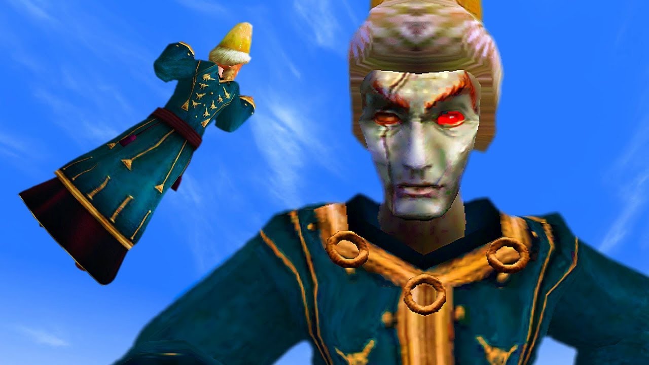 Using the Scroll Of Icarian Flight In MORROWIND - YouTube