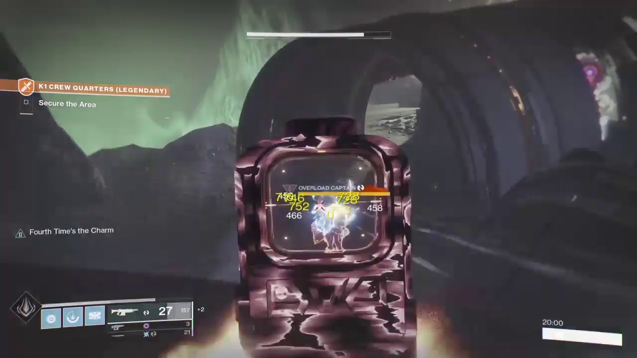 Destiny 2 trying to kill a overload captain - YouTube