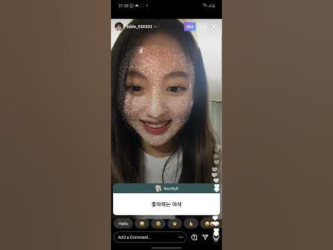 Lami (ex- SM trainee/SM rookies) IG LIVE 2021/02/04 - YouTube