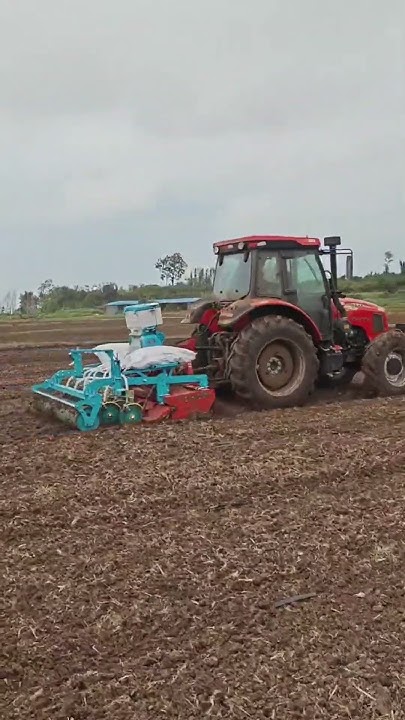 Tractor Seed Drill Machine - YongXiang Agriculture Factory - YouTube
