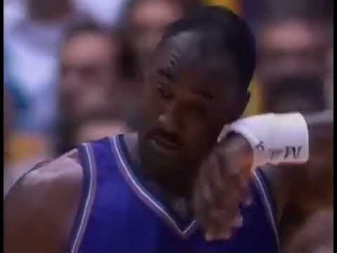 Utah Jazz vs La Lakers 1998 WCF Game 3