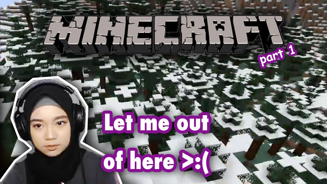 Aaaarghh I'm Suffering from Bad Spawn 😰 | Minecraft Playthrough (part 1) - YouTube