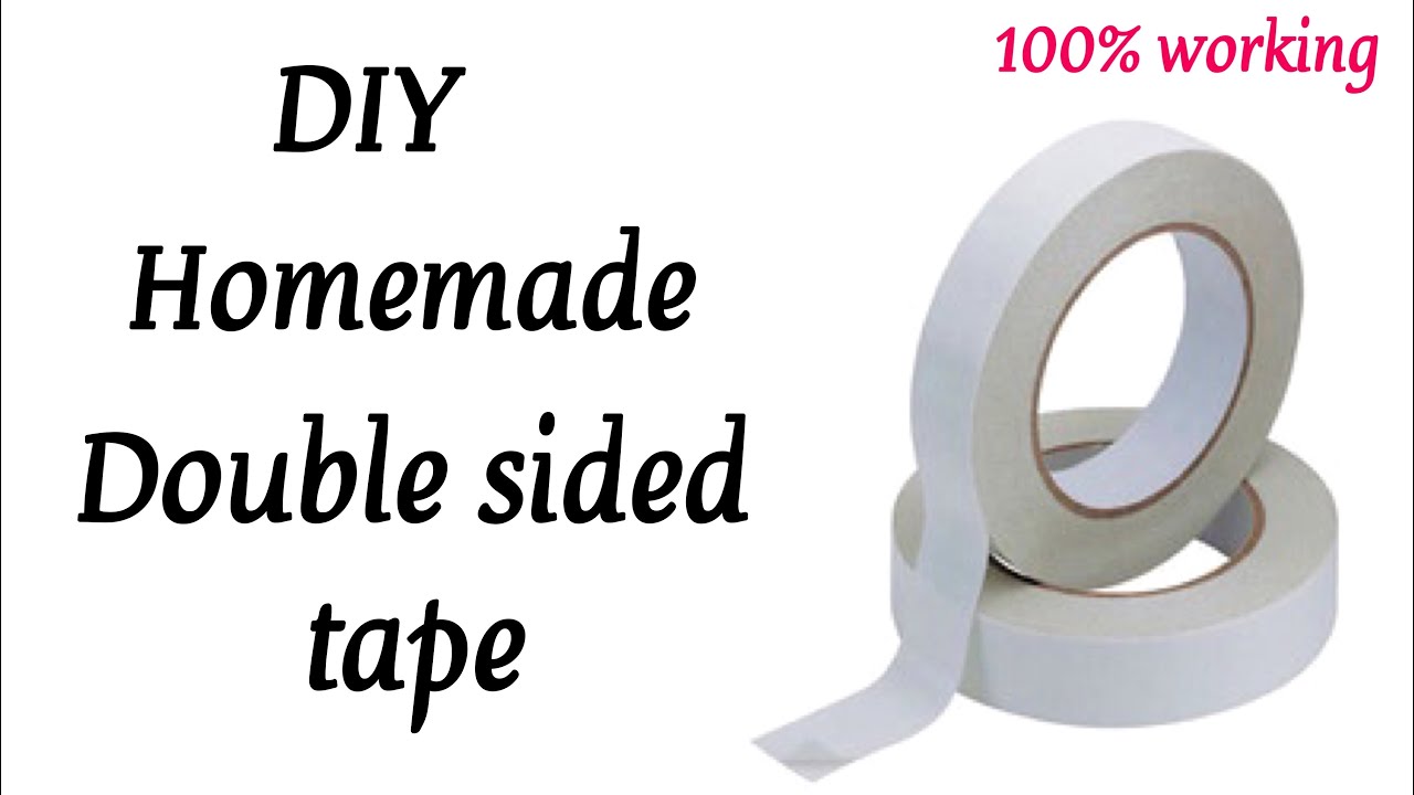 Homemade Double Sided Tape How To Make Double Sided Tape At Home Easy Homemade Double Sided Tape How To Make Double Sided Tape At Home Easy