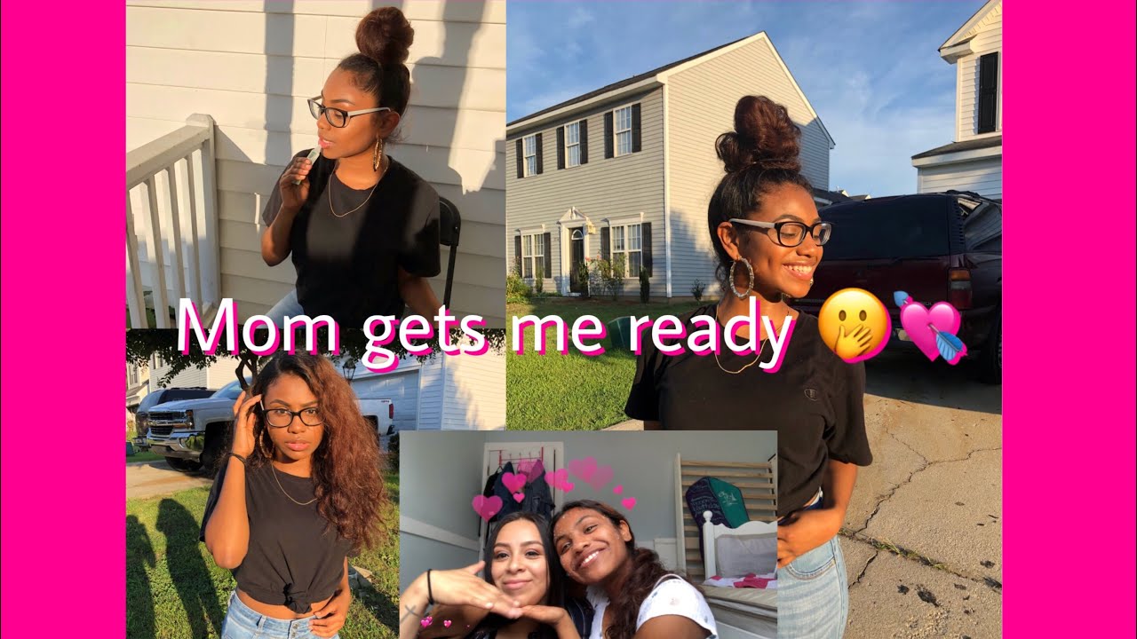 My Mom Gets Me Ready For The Day! - YouTube