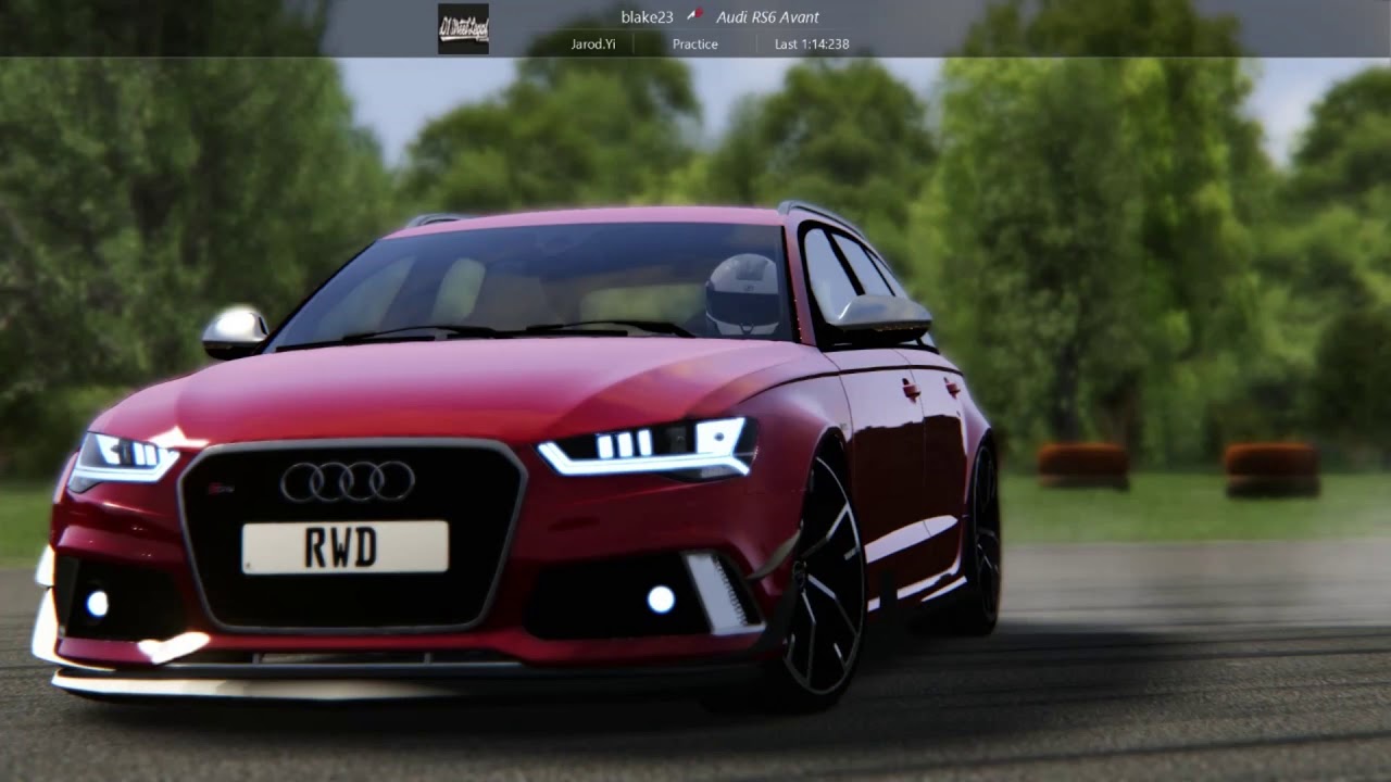 Assetto Corsa: WFDC drifting - Audi RS6 Avant - YouTube