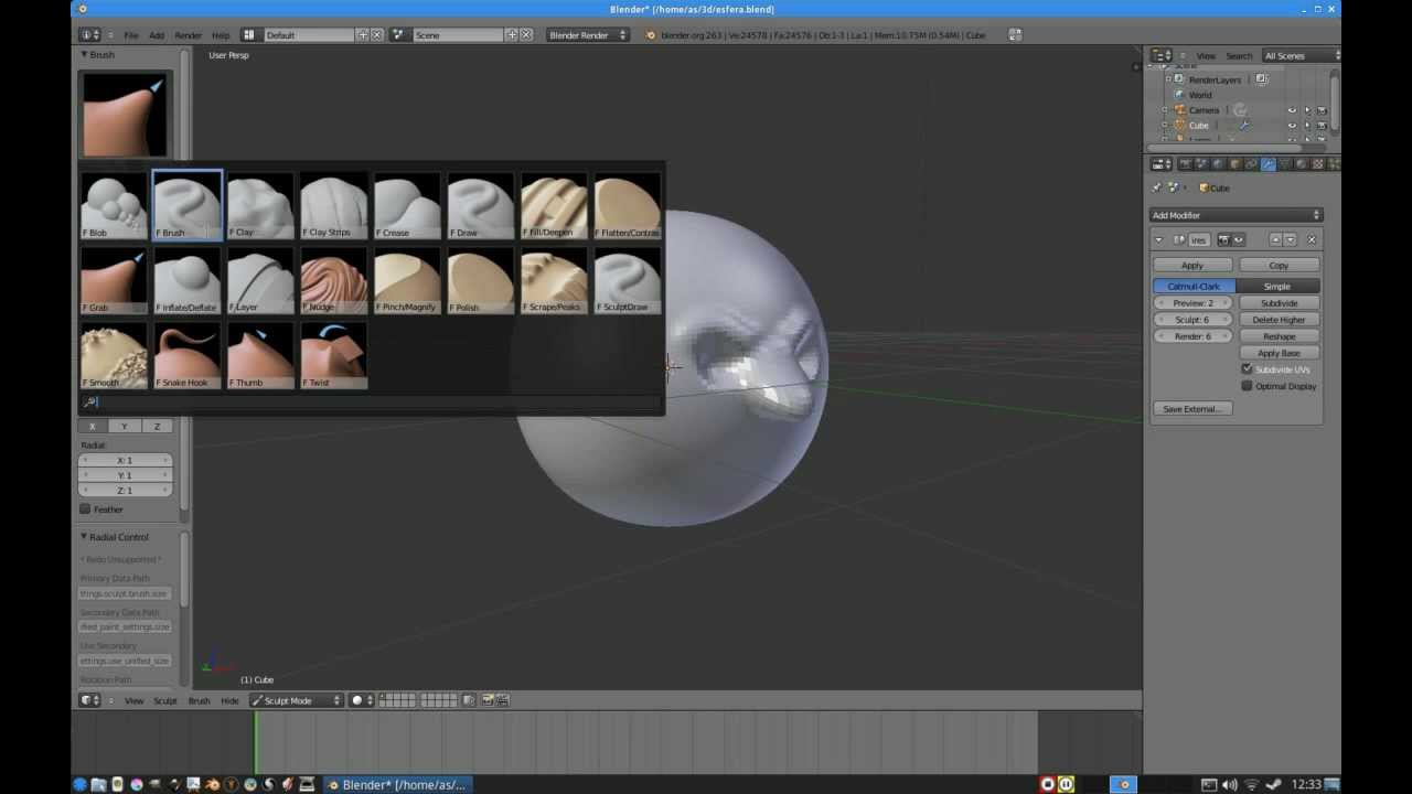 Modelar directamente en Blender - YouTube