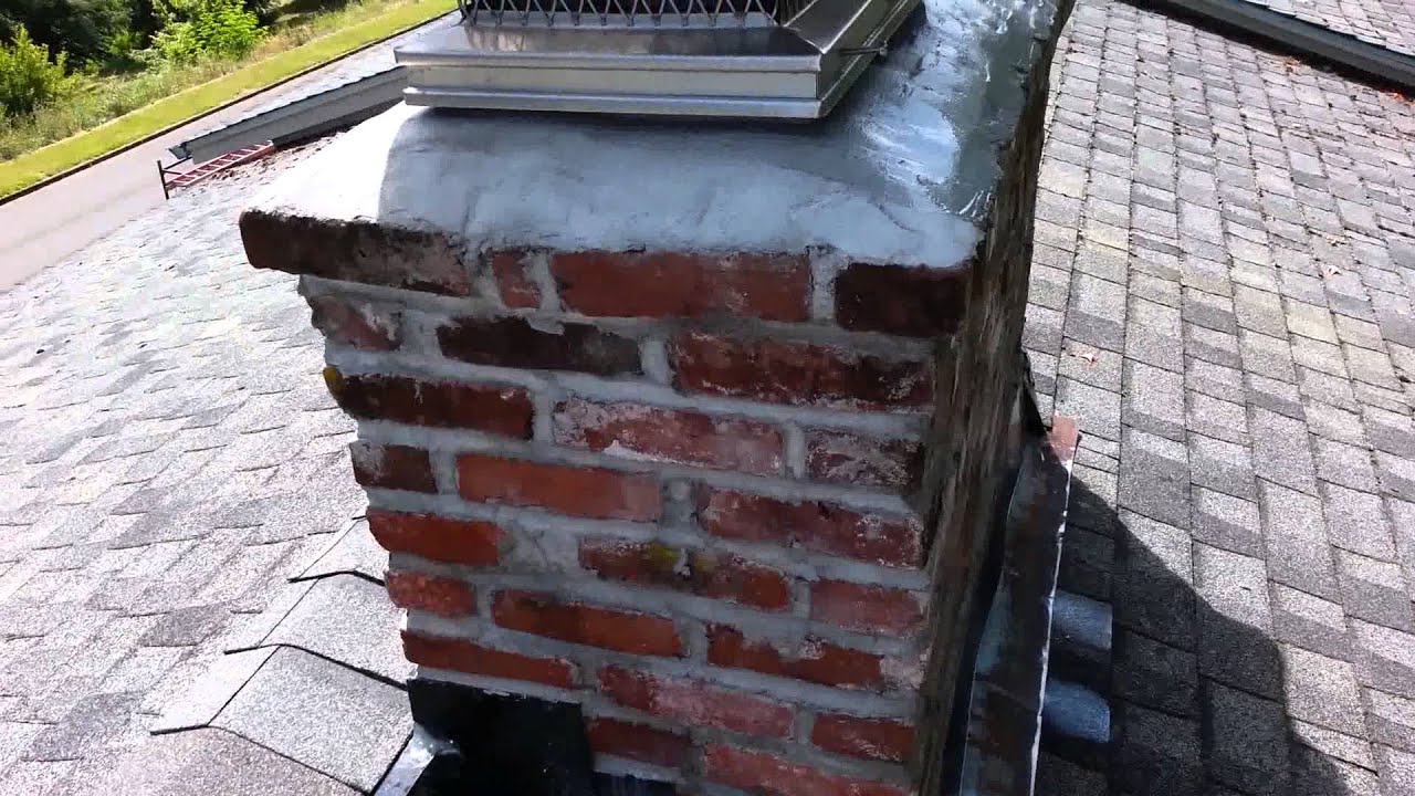 Waterproofing a chimney - YouTube