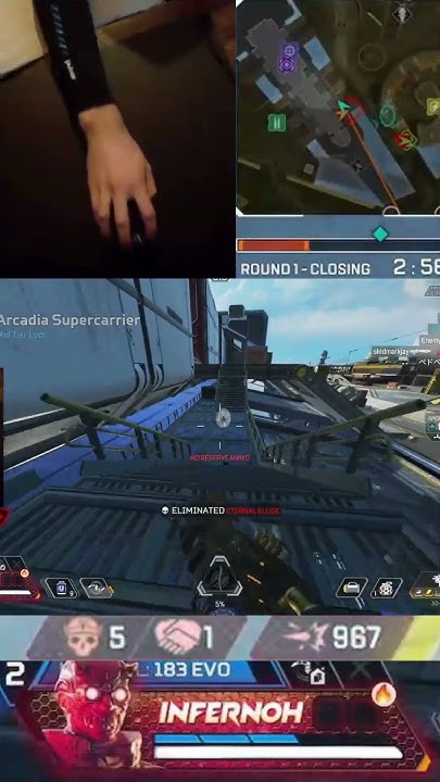 1v3 w/ CAR Smg + 30-30 👀🔥 #twitch #cosplayer #Infernoh #apexlegends #clips #gaming #master #apex ...