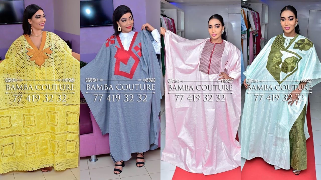 LES TRES BELLES CREATIONS DE BAMBA COUTURE REGARDEZ - YouTube