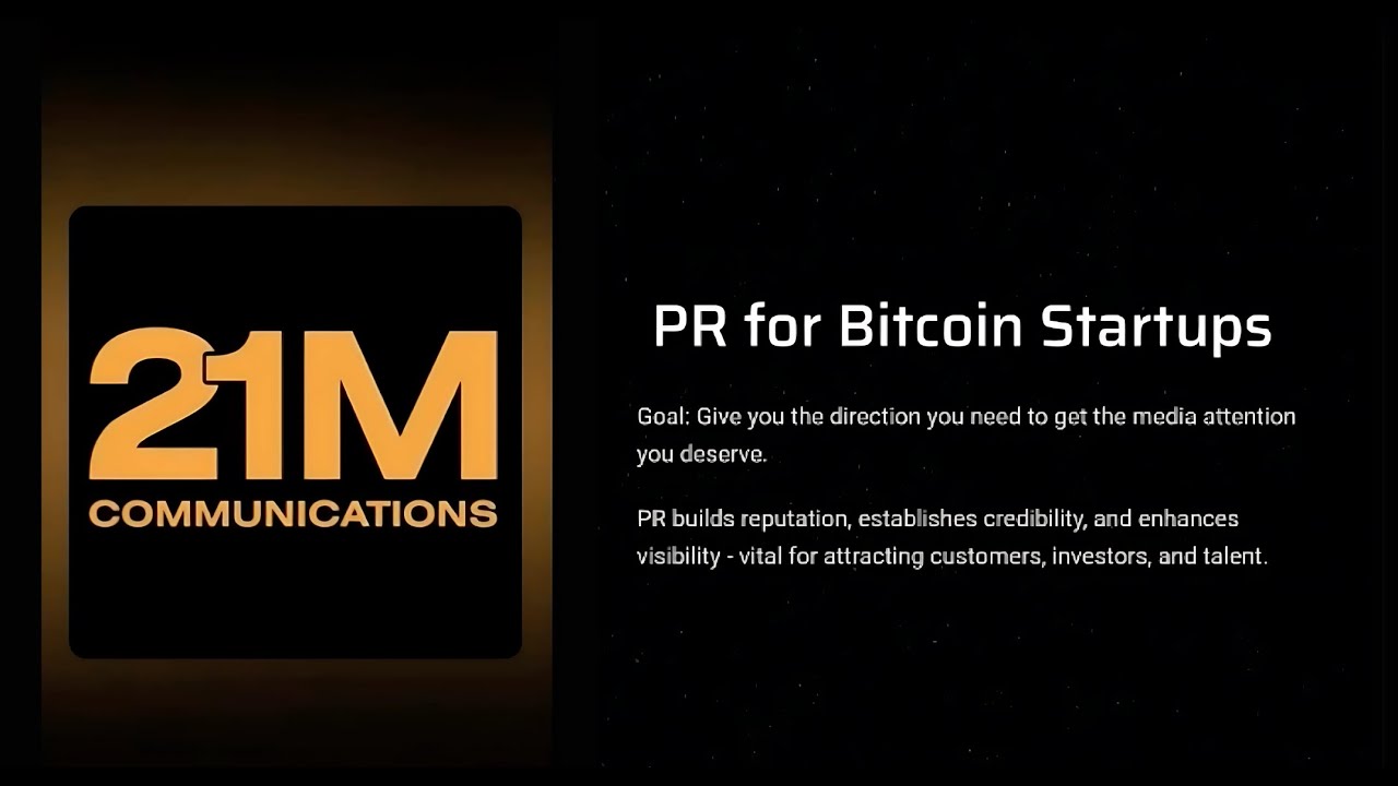 Bitcoin PR for Startups with Phil from 21M Communications - YouTube
