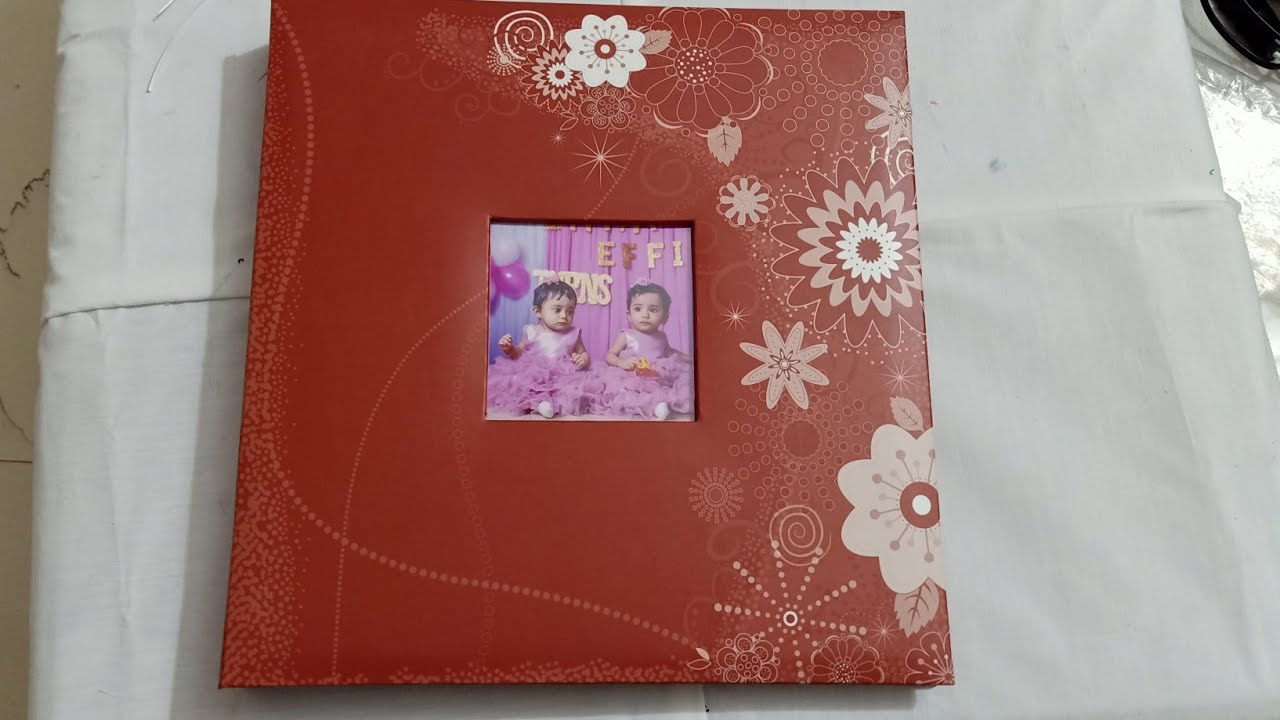 How to use a peel and stick | auto stick | self adhesive | photo album ...