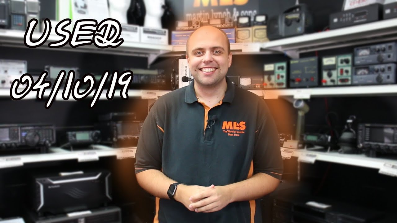 Used equipment early October 2019 at Martin Lynch and Sons. - YouTube
