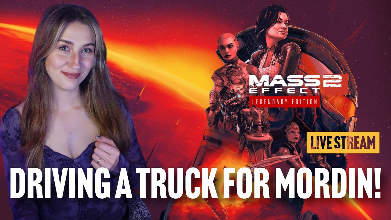 First Time Playing Mass Effect 2 – Driving a TRUCK! - YouTube