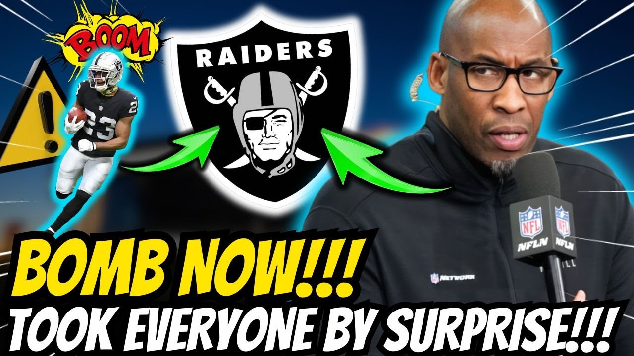 🚨💣BOMB NOW!!! TOOK EVERYONE BY SURPRISE!!! LAS VEGAS RAIDERS NEWS TODAY ...