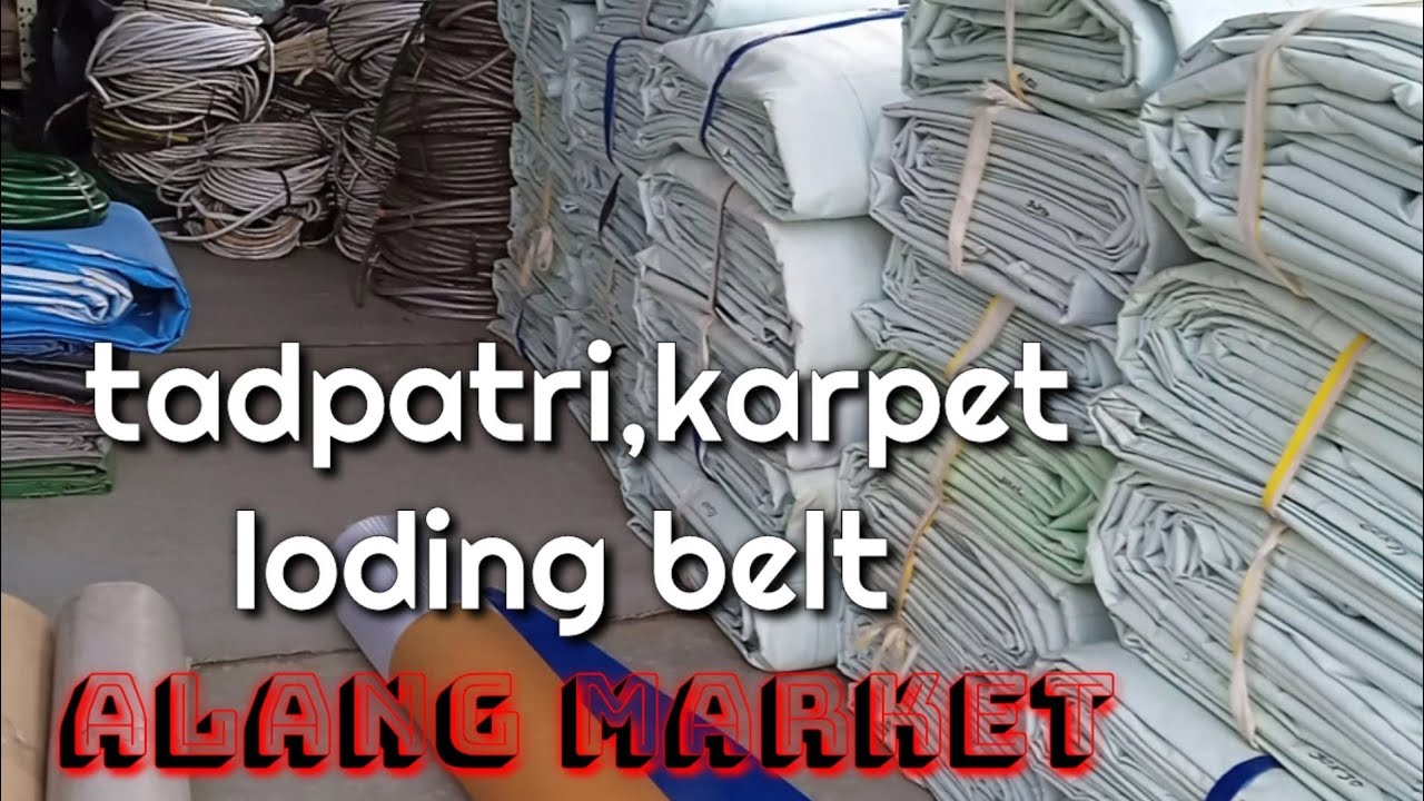 alang market || karpet,talpatri,belt - YouTube