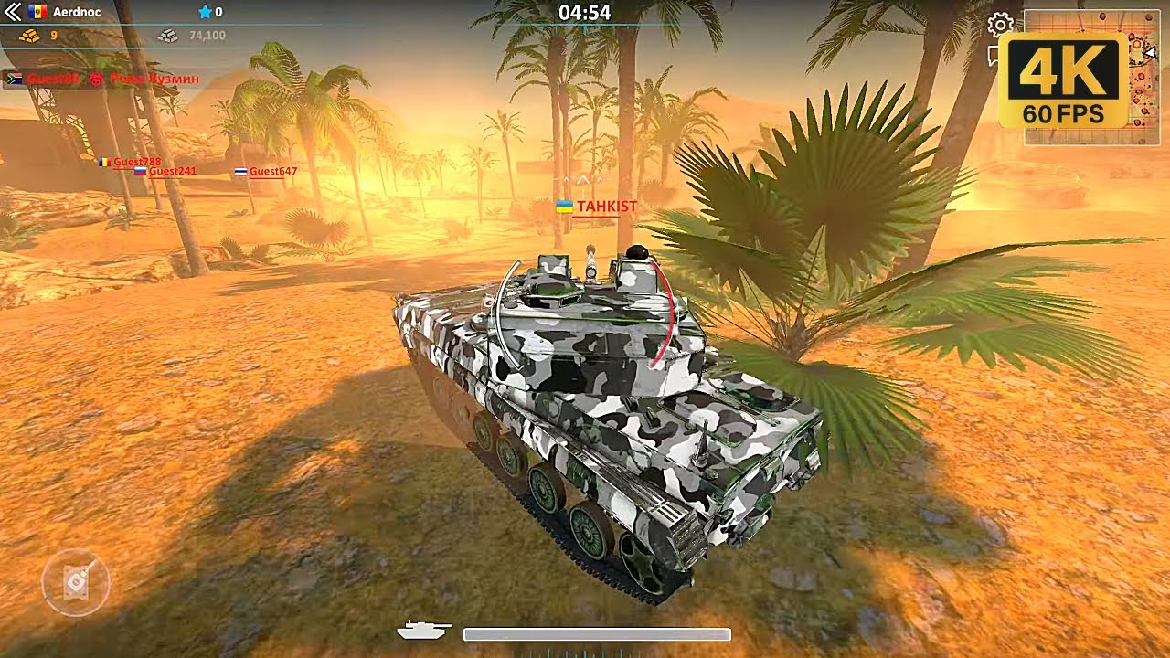Modern Assault Tanks Gameplay (No Commentary) - YouTube