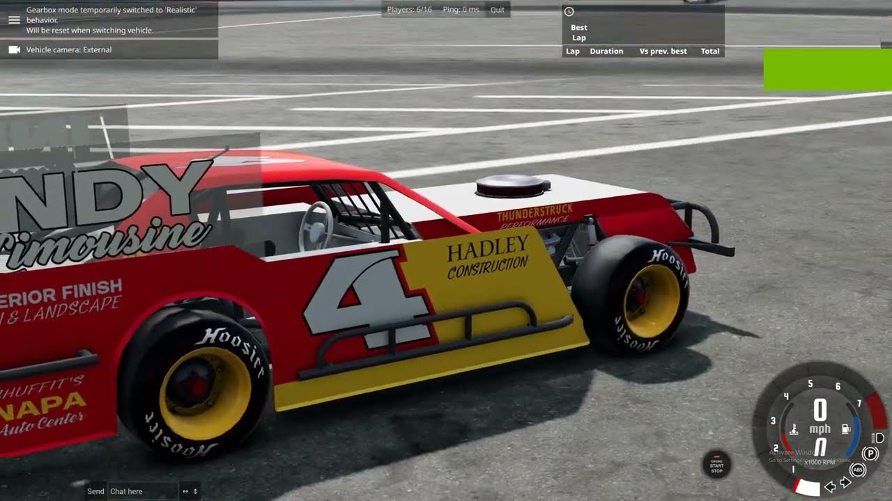 BeamNG - Outlaw Figure 8 Race at the Indianapolis Speedrome. - YouTube