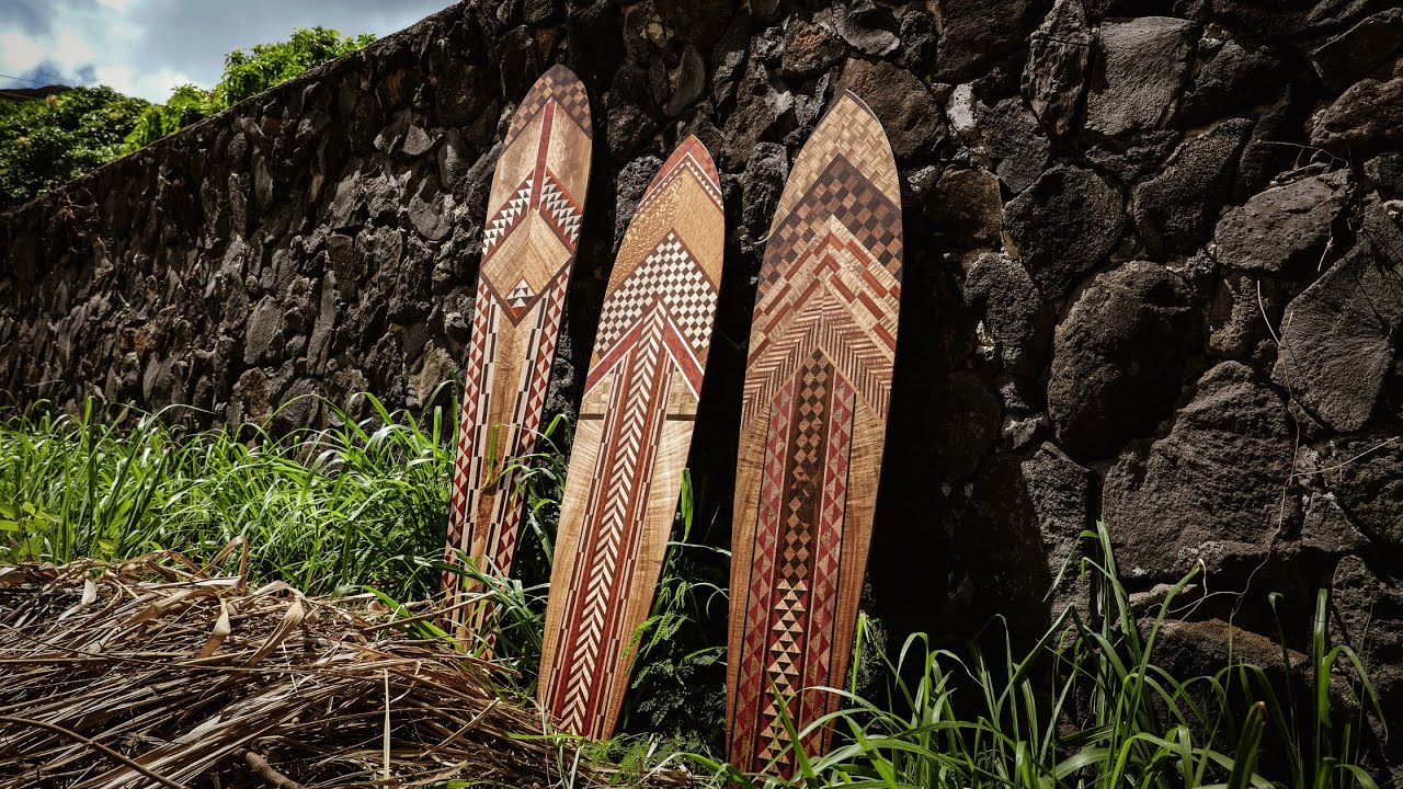 BEHIND THE SCENES: Leleo Kinimaka's New Surfboard Collection For Mark ...