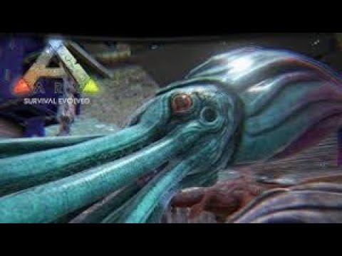 How I Tamed the BEST Giant Squid in Arks Ocean! - YouTube