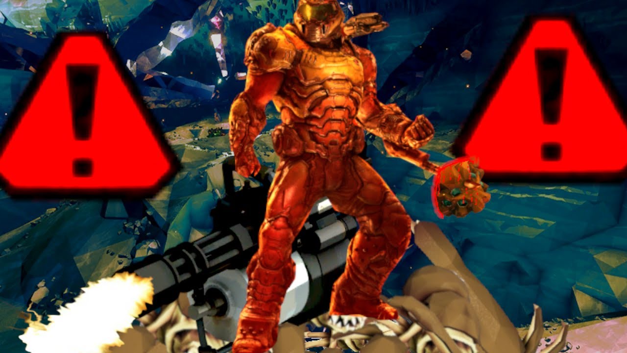 Who Gave The Monkey A Minigun - YouTube