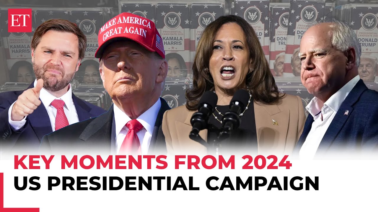 From Trump rally shooting to Harris' 'coup', key moments from 2024 US ...