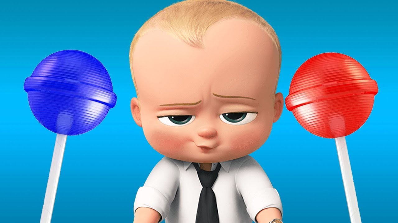 Boss Baby Learn Colors With Lollipops Finger Family Song Colors Learn ...