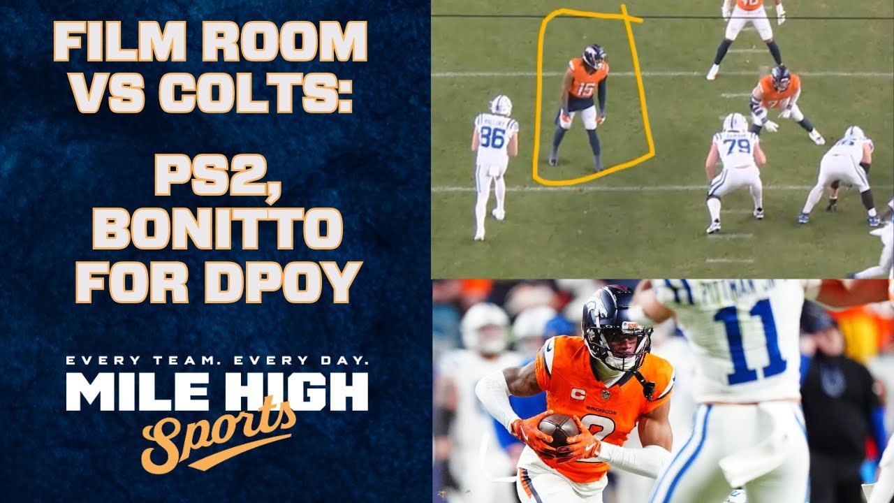 Denver Broncos Film Room vs. Indianapolis Colts: Nik Bonitto, PS2 are ...