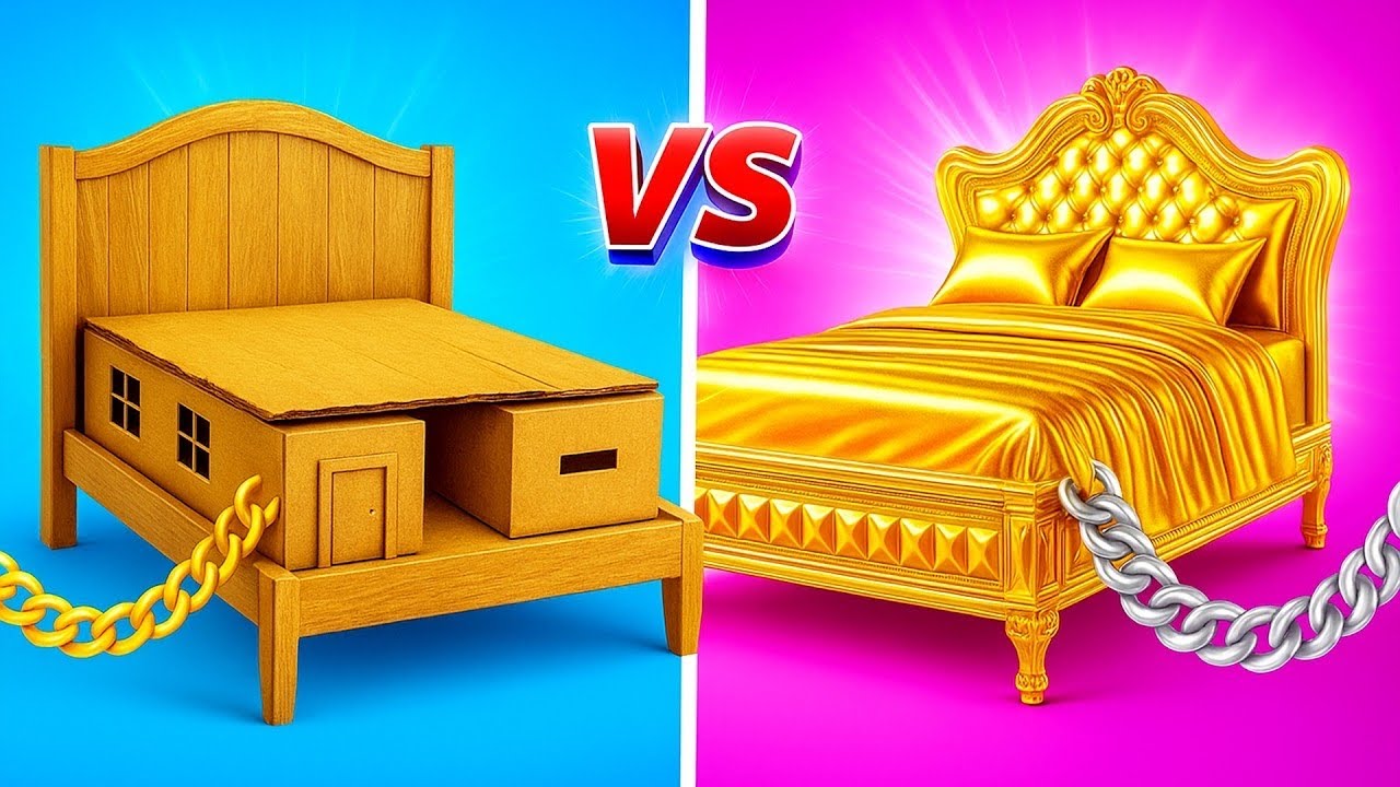 The Sibling Makeover Battle: GOOD vs BAD Room Transformation 🏠⚡ - YouTube