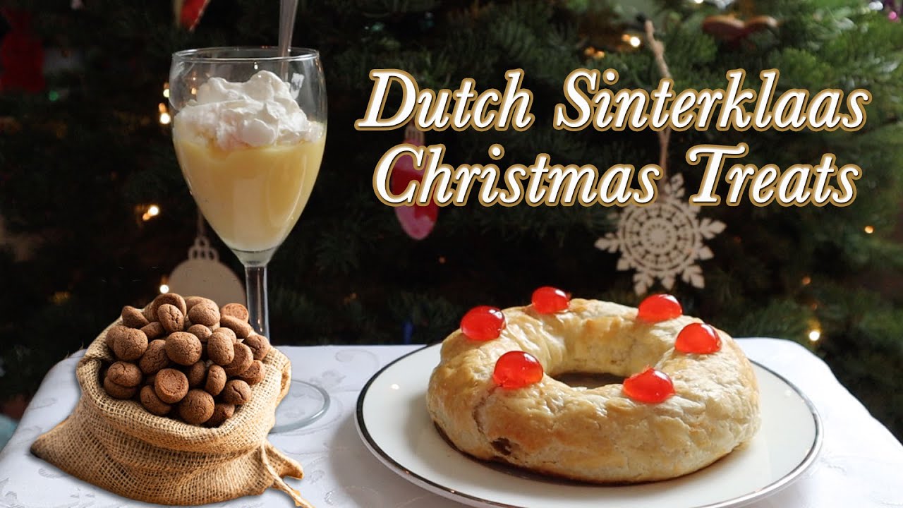 Making Dutch Sinterklaas Treats as a Dutch Canadian - YouTube