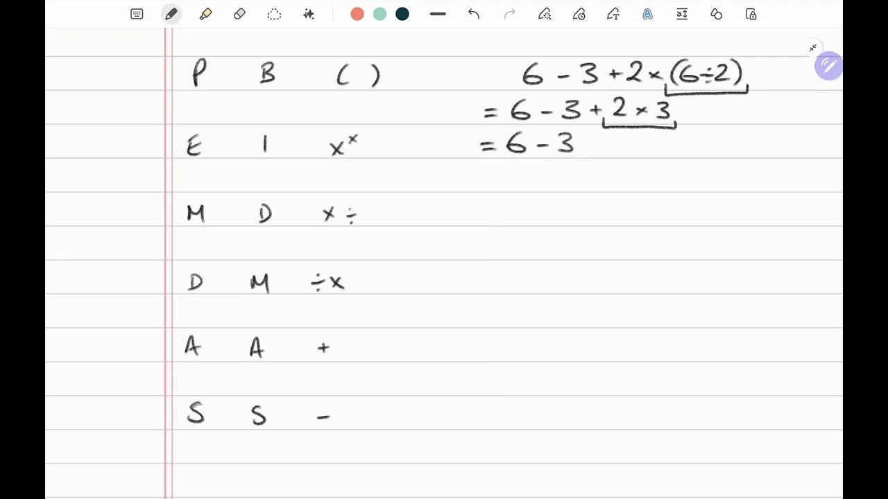 Order of Operations BIDMAS/PEMDAS Example 2 - YouTube