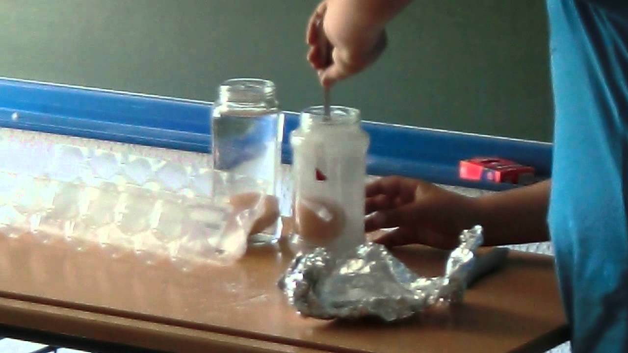 EXPERIMENTO DE 5º DE PRIMARIA - YouTube
