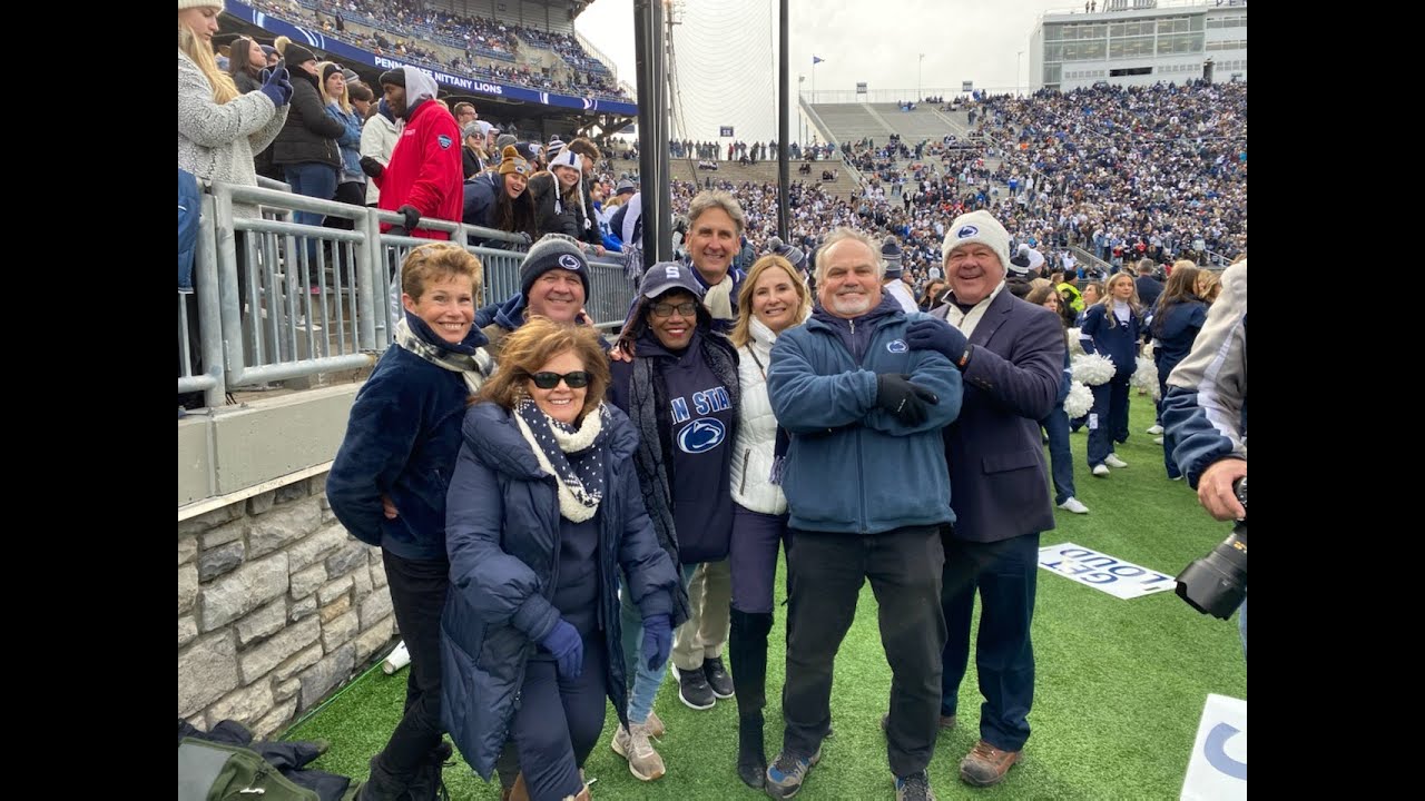 '76-'77 Penn State Cheerleading Squad Recognized for Creating the WE ...