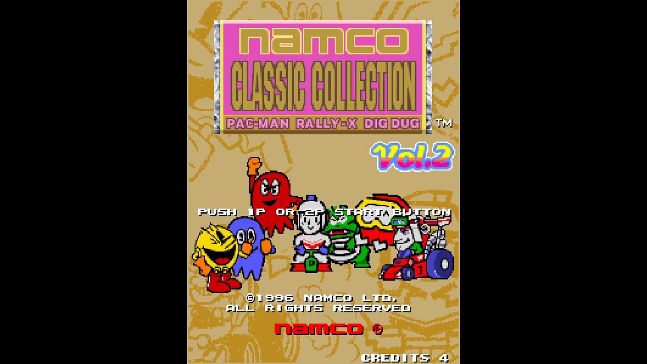 Namco Classics Collection Vol.2 (Arcade, Namco, 1996) - YouTube