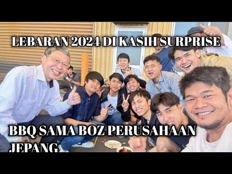 LEBARAN 2024 DI RAYA IN BBQ SAMA BOZ PERUSAHAAN JEPANG - YouTube