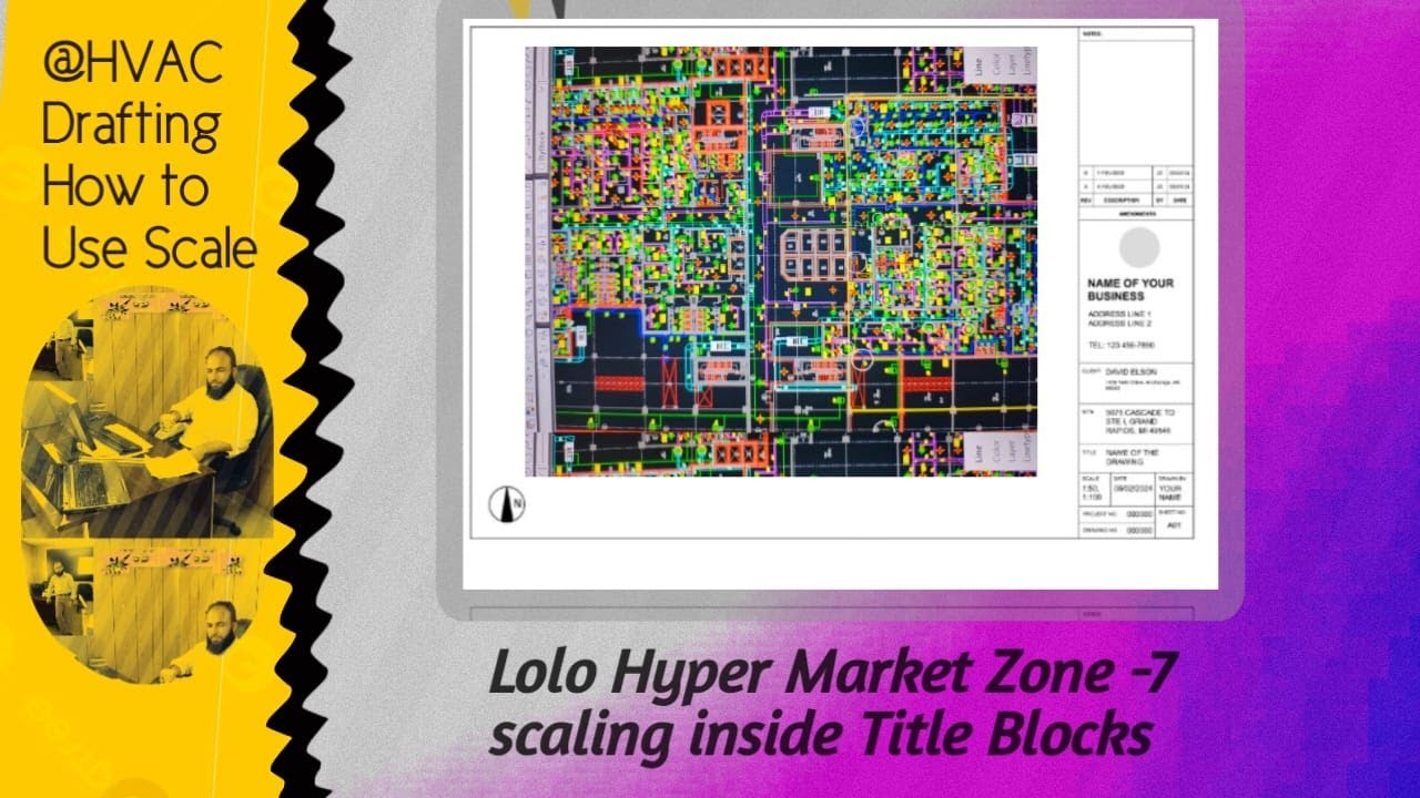 HVAC IN TITLE BLOCK SCALING ZONE-7 - YouTube